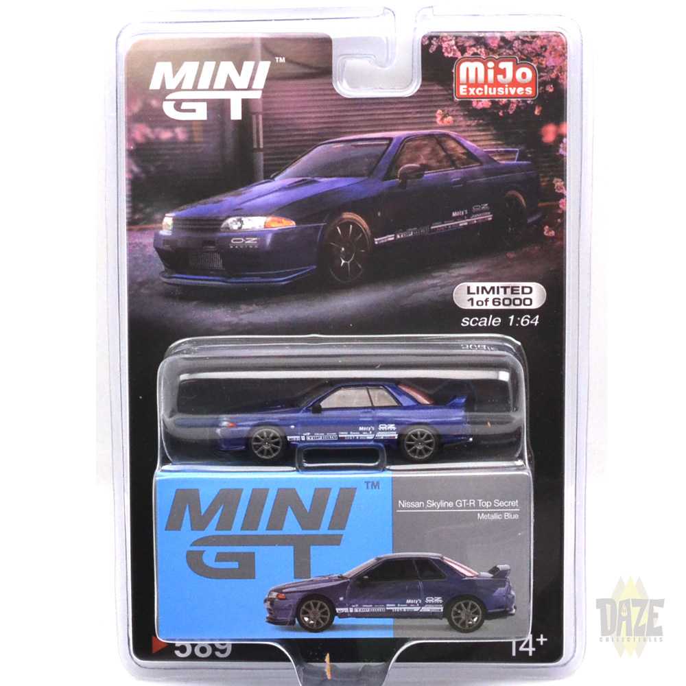 DAZE COLLECTIBLES / NISSAN GT-R TOP SECRET VR32 (METALLIC BLUE)