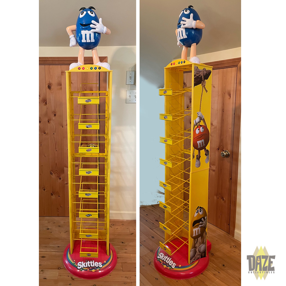DAZE COLLECTIBLES / M&Ms DISPLAY CANDY STORE RACK