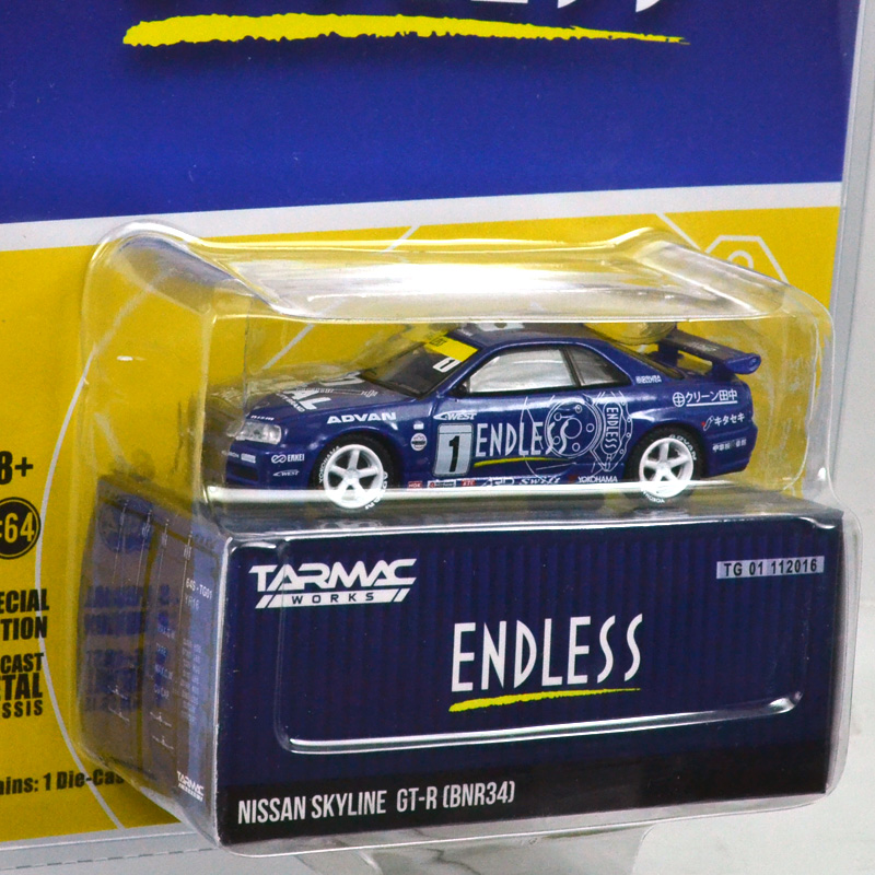 DAZE COLLECTIBLES / TARMAC EXCLUSIVE - NISSAN SKYLINE GT-R R34 ENDLESS