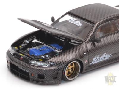 DAZE COLLECTIBLES / NISSAN SKYLINE GT-R (R33) ACTIVE CARBON R