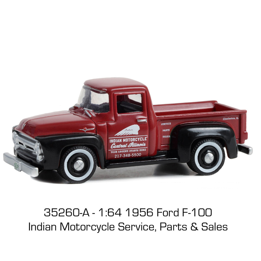 DAZE COLLECTIBLES / 1956 FORD F-100 INDIAN MOTORCYCLE SERVICE